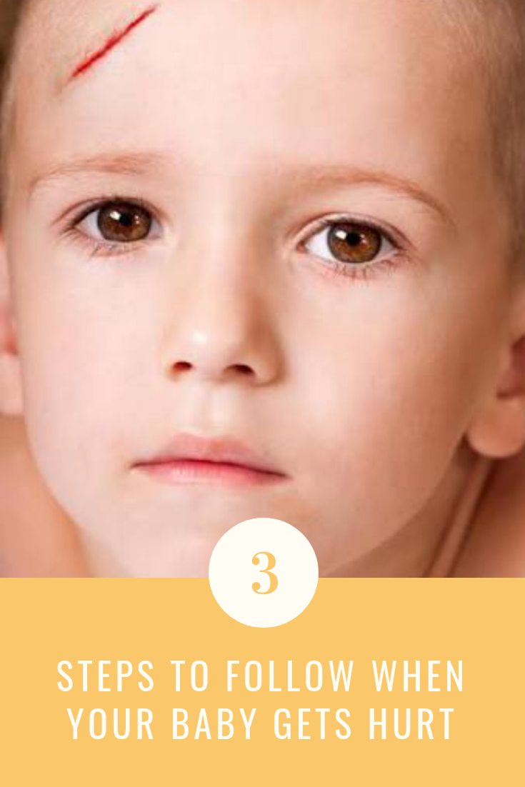 3 Steps to follow when your baby gets hurt! – Finally hatching