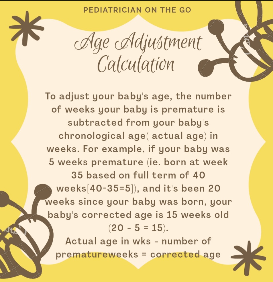 Corrected age for a preterm baby – Finally hatching